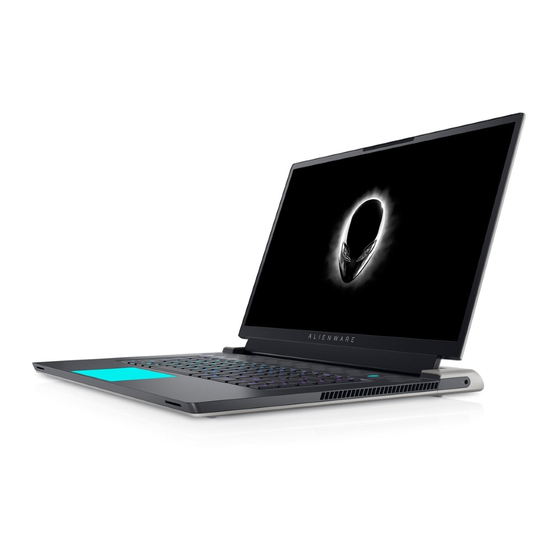 ALIENWARE X15 R1 SETUP AND SPECIFICATIONS Pdf Download | ManualsLib