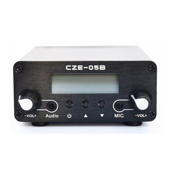 CZERF CZE-05B MANUAL Pdf Download | ManualsLib