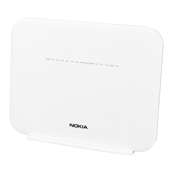 NOKIA 7368 INTELLIGENT SERVICES ACCESS MANAGER ONT PRODUCT MANUAL Pdf ...