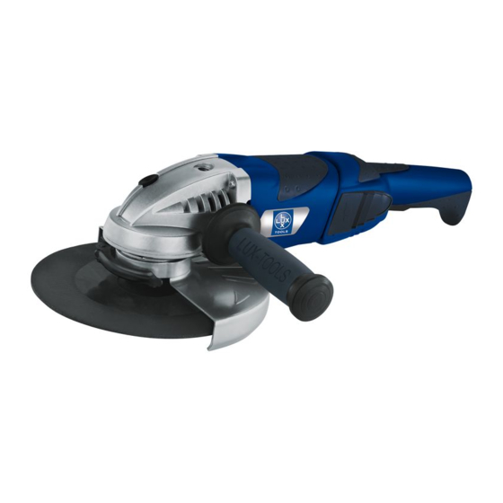 LUX TOOLS WS 230 ORIGINAL OPERATING INSTRUCTIONS Pdf Download | ManualsLib