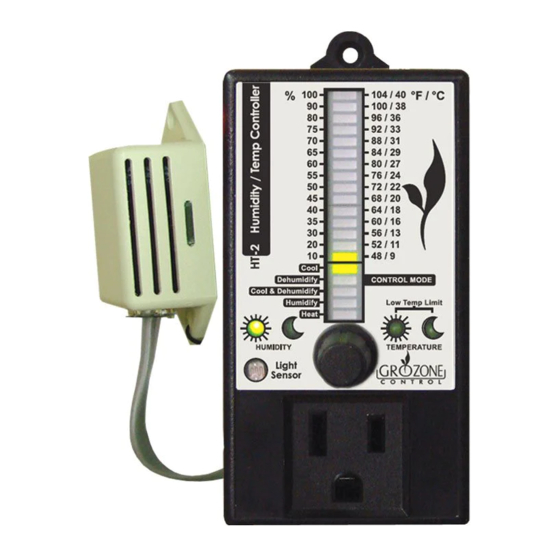 GROZONE CONTROL HT-2 MANUAL Pdf Download | ManualsLib