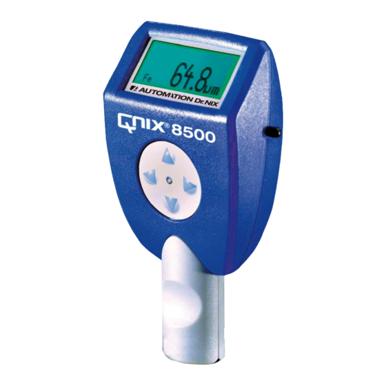 AUTOMATION DR. NIX QNIX 8500 INSTRUCTION MANUAL Pdf Download | ManualsLib