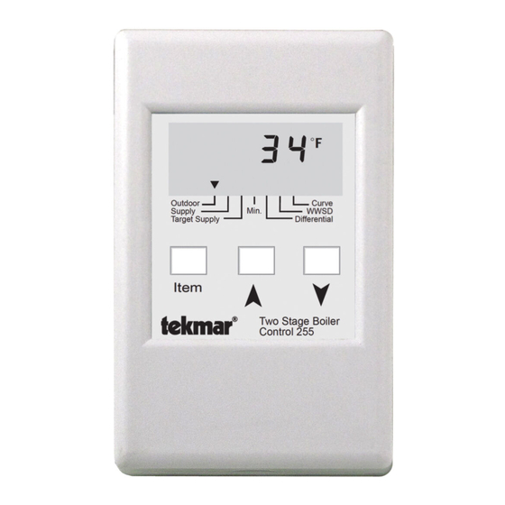 TEKMAR D 255 DATA BROCHURE Pdf Download | ManualsLib