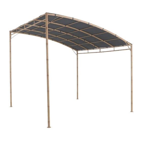 MARQUEE ORIENTAL LEAN TO WALL GAZEBO ASSEMBLY INSTRUCTIONS MANUAL Pdf ...