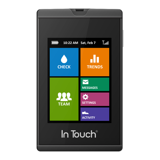 LIVONGO HEALTH IN TOUCH OWNER'S MANUAL Pdf Download | ManualsLib