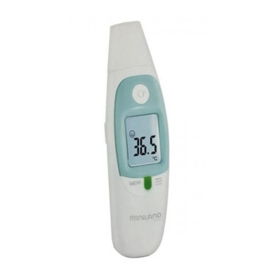 MINILAND THERMOSENSE MANUAL Pdf Download | ManualsLib