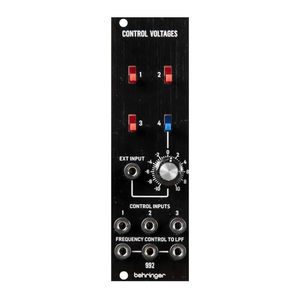 BEHRINGER 992 CONTROL VOLTAGES QUICK START MANUAL Pdf Download | ManualsLib