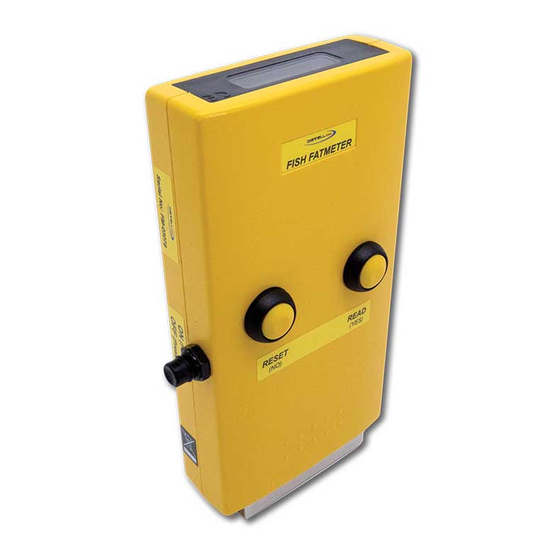 DISTELL FISH FATMETER QUICK START MANUAL Pdf Download | ManualsLib