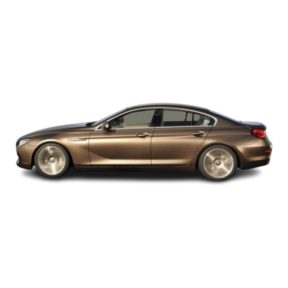 BMW F06 REFERENCE MANUAL Pdf Download | ManualsLib