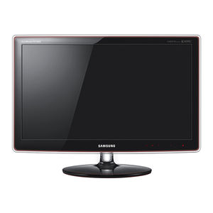 SAMSUNG SYNCMASTER P2770HD MONITOR USER MANUAL | ManualsLib
