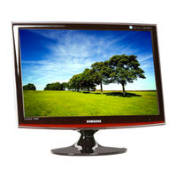 SAMSUNG SYNCMASTER T220HD MONITOR USER MANUAL | ManualsLib