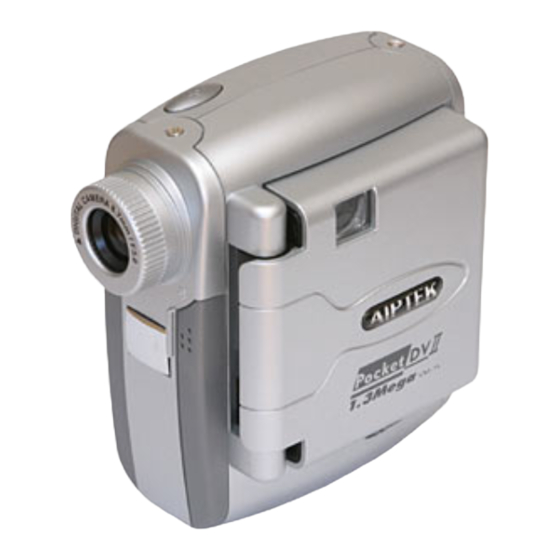AIPTEK POCKET DV2 CAMCORDER INSTALLATION MANUAL | ManualsLib