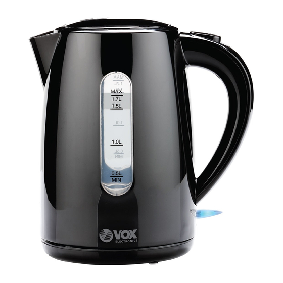 VOX ELECTRONICS WK-1308 INSTRUCTION MANUAL Pdf Download | ManualsLib