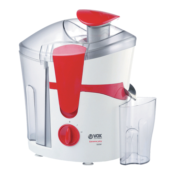 VOX ELECTRONICS ES-8102 OPERATING INSTRUCTIONS MANUAL Pdf Download ...