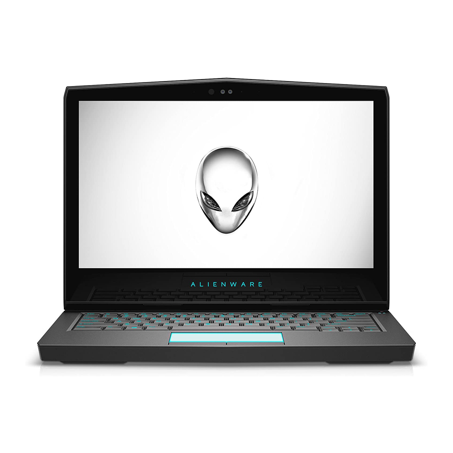 ALIENWARE 13 R3 SETUP AND SPECIFICATIONS Pdf Download | ManualsLib