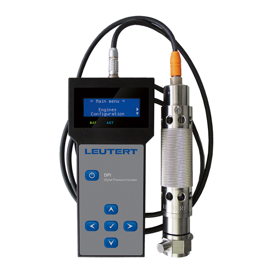 LEUTERT DPI OPERATING INSTRUCTIONS MANUAL Pdf Download | ManualsLib