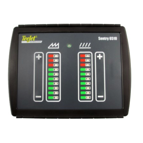 TEEJET SENTRY 6510 OPERATORS MANUAL & FITTING INSTRUCTIONS Pdf Download ...