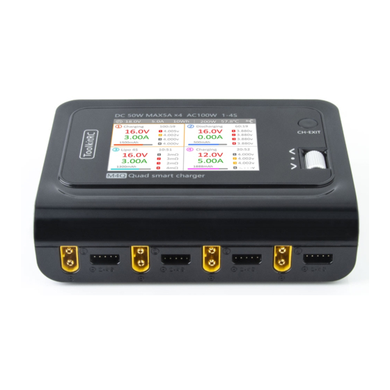 TOOLKITRC M4Q MANUAL Pdf Download | ManualsLib