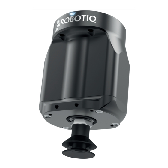 ROBOTIQ E PICK MANUAL Pdf Download | ManualsLib