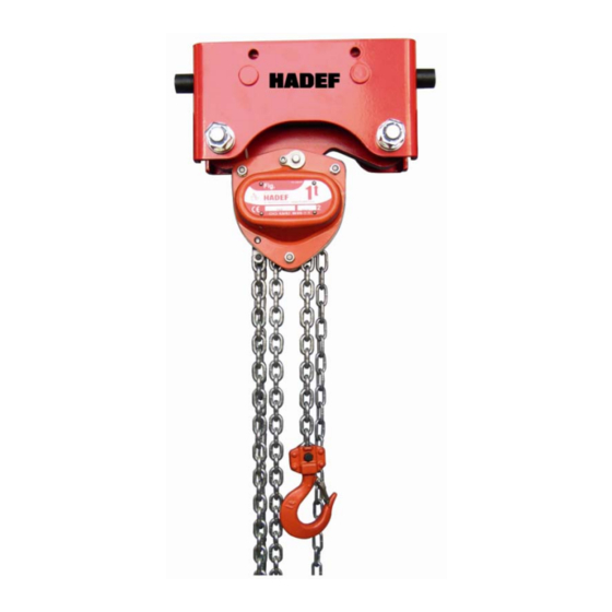 HADEF 27/12 INSTALLATION, OPERATING AND MAINTENANCE INSTRUCTIONS Pdf ...