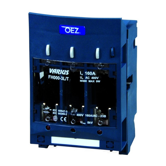 OEZ FH000-3 INSTRUCTIONS FOR USE MANUAL Pdf Download | ManualsLib