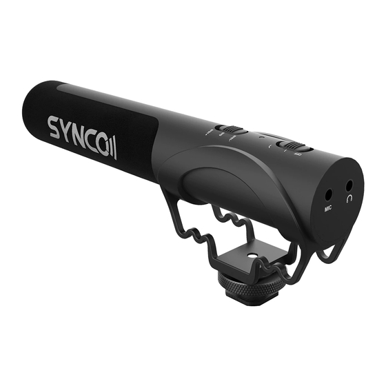 SYNCO MIC-M3 USER MANUAL Pdf Download | ManualsLib