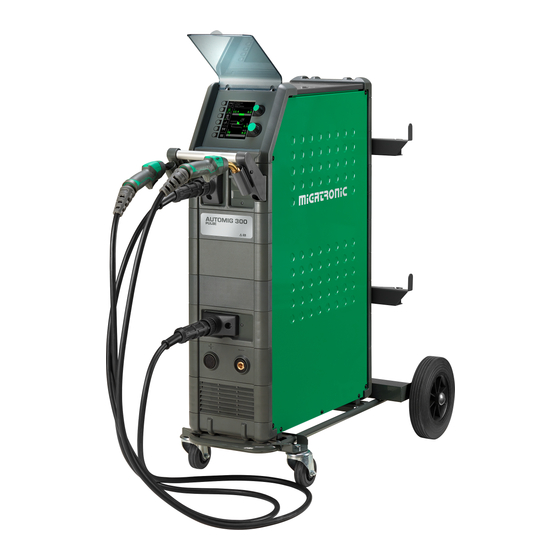 MIGATRONIC AUTOMIG PULSE SERIES USER MANUAL Pdf Download | ManualsLib
