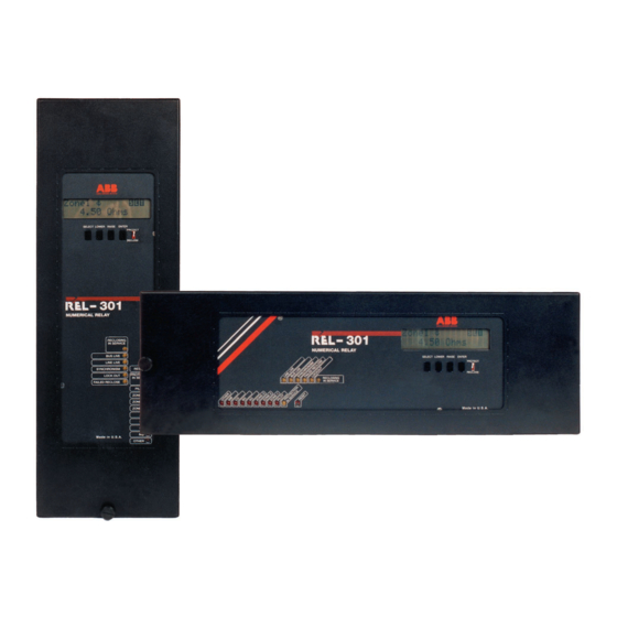 ABB REL301 INSTRUCTION MANUAL Pdf Download | ManualsLib