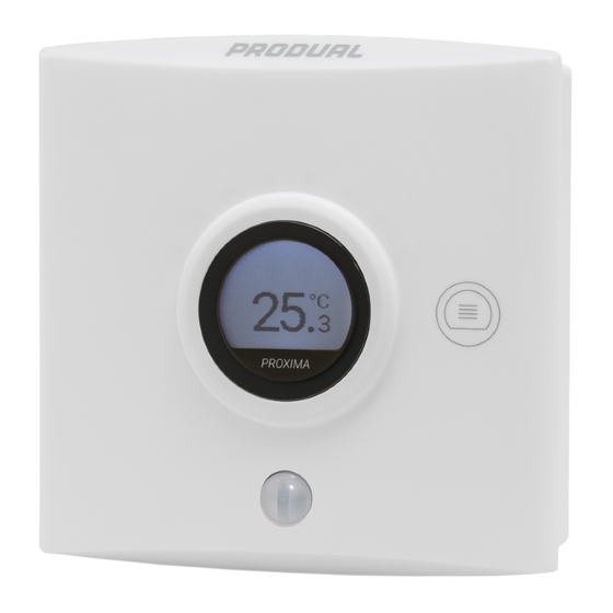 PRODUAL PROXIMA USER MANUAL Pdf Download | ManualsLib