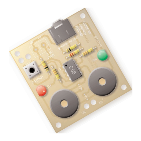 NEW WAVE CONCEPTS GENIE 08 JUKEBOX KIT MANUAL Pdf Download | ManualsLib