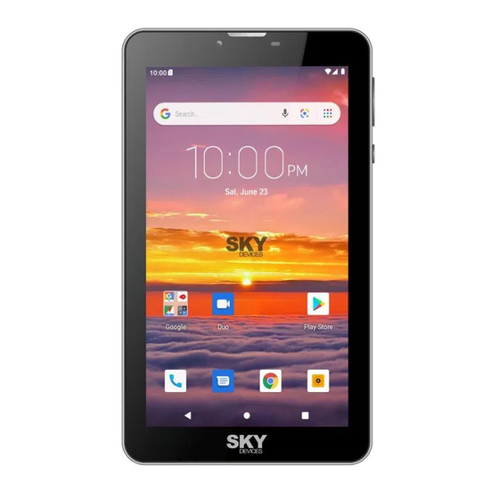 SKY DEVICES PLATINUM A7 USER MANUAL Pdf Download | ManualsLib