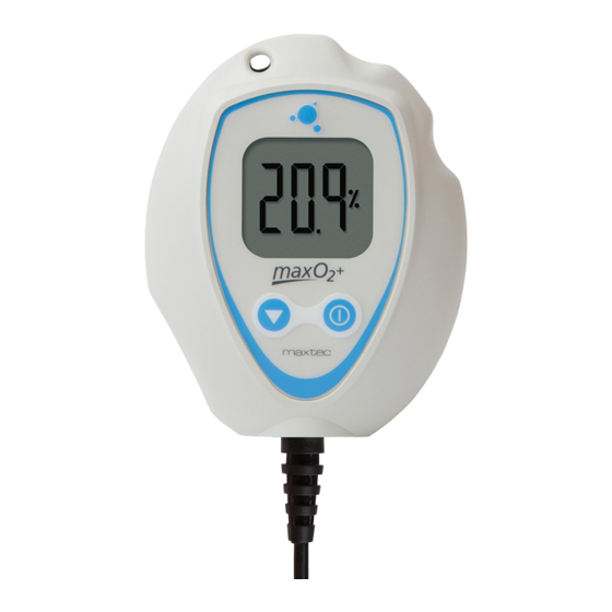 MAXTEC MAXO2+ INSTRUCTIONS FOR USE MANUAL Pdf Download | ManualsLib