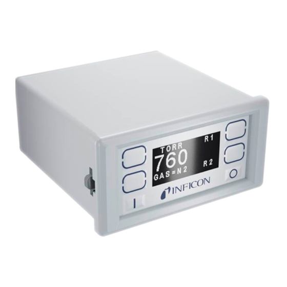 INFICON VGC031 OPERATING MANUAL Pdf Download | ManualsLib