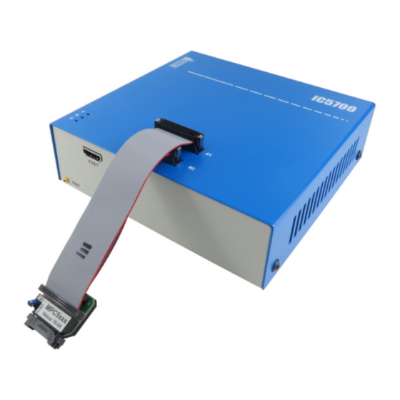 ISYSTEM IC5700 USER MANUAL Pdf Download | ManualsLib