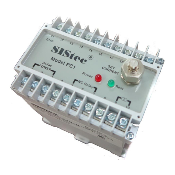 SISTEC PC-1 INSTRUCTION MANUAL Pdf Download | ManualsLib