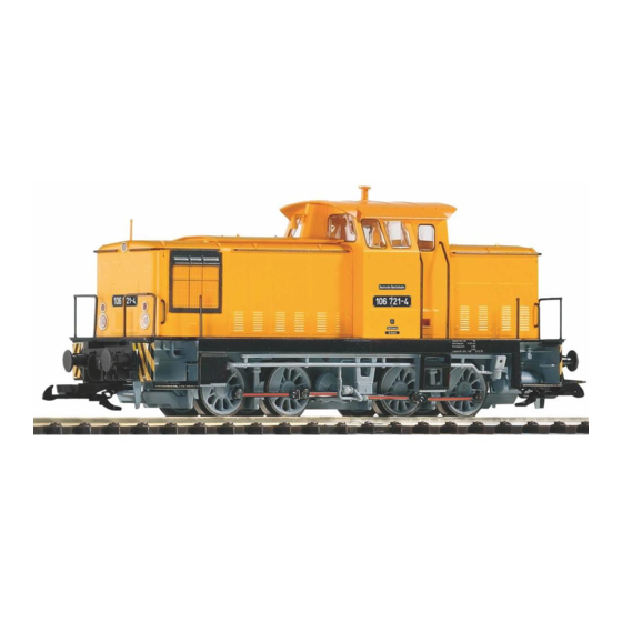 PIKO BR 106 / V 60 INSTRUCTIONS FOR USE MANUAL Pdf Download | ManualsLib