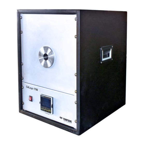 TEMPSENS CALSYS 1700 USER MANUAL Pdf Download | ManualsLib