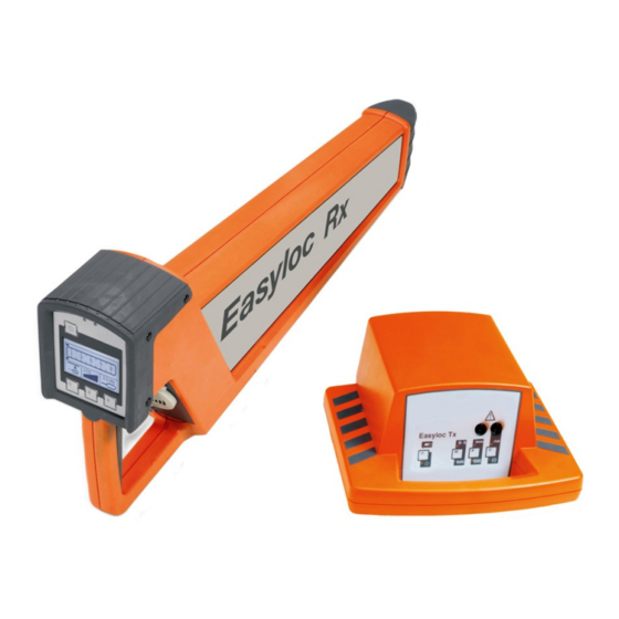 MEGGER EASYLOC STANDARD RXTX OPERATING INSTRUCTIONS MANUAL Pdf Download ...