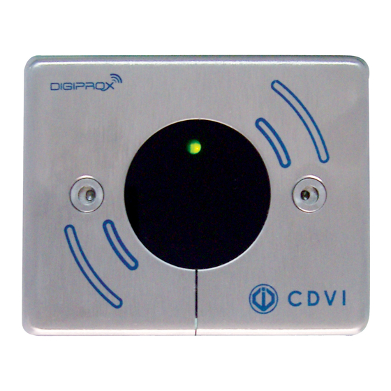 CDVI DGLIMWLC MANUAL Pdf Download | ManualsLib