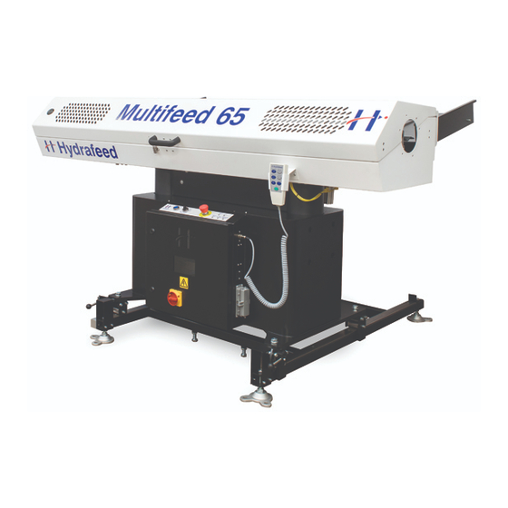 HYDRAFEED MULTIFEED 65 MANUAL Pdf Download | ManualsLib