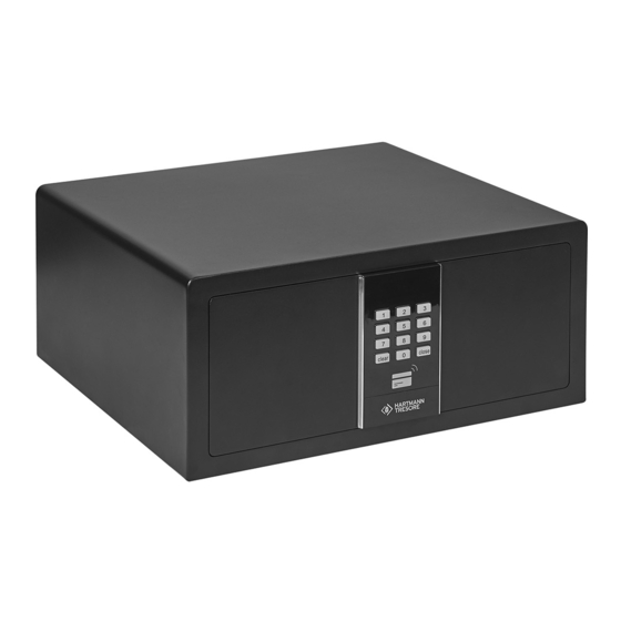 HARTMANN TRESORE HS 480 SERIES OPERATING INSTRUCTIONS MANUAL Pdf ...