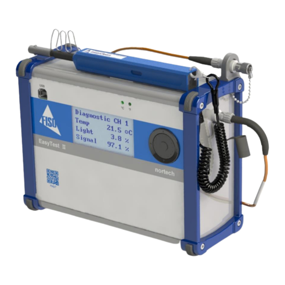 FISO NORTECH EASYTEST II USER MANUAL Pdf Download | ManualsLib