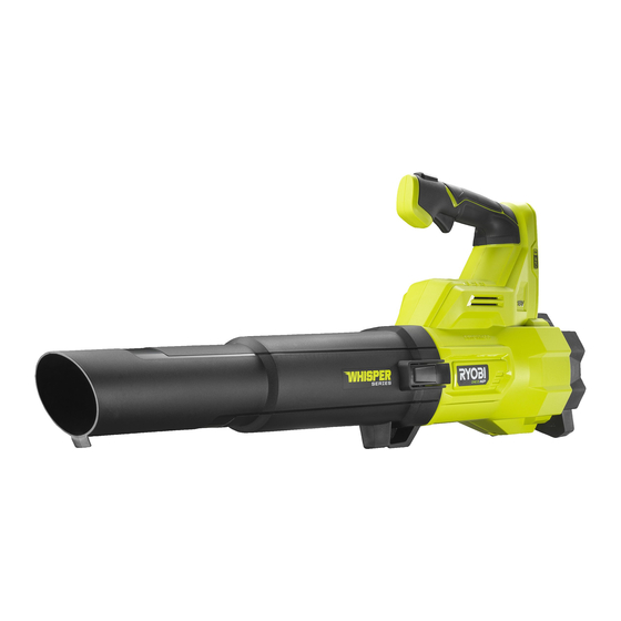 RYOBI RY18BLXB ORIGINAL INSTRUCTIONS MANUAL Pdf Download | ManualsLib