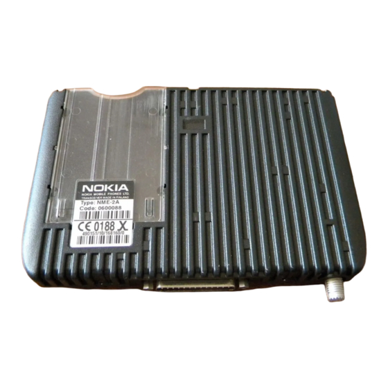 NOKIA NME-2A SERIES INSTALLATION INSTRUCTIONS MANUAL Pdf Download ...