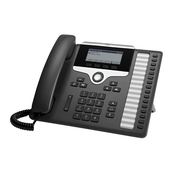 TELSTRA CISCO 7861 MPP USER MANUAL Pdf Download | ManualsLib