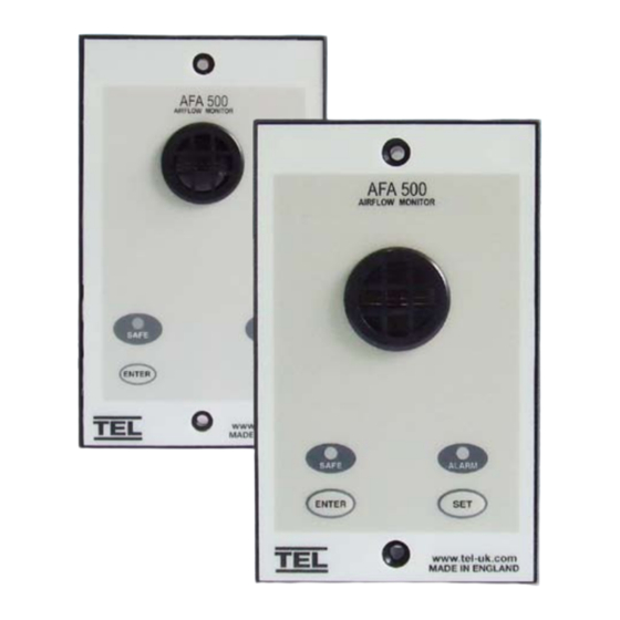 TEL AFA 500 SERIES INSTALLATION AND OPERATION MANUAL Pdf Download ...