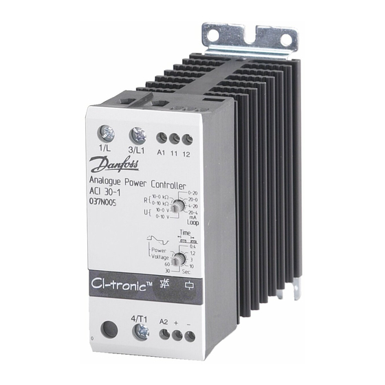 DANFOSS ACI 30-1 INSTRUCTIONS Pdf Download | ManualsLib