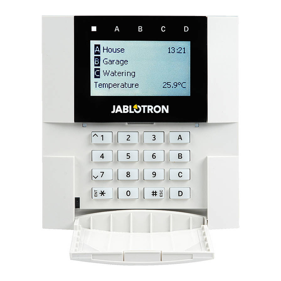 JABLOTRON JA-10E INSTALLATION Pdf Download | ManualsLib