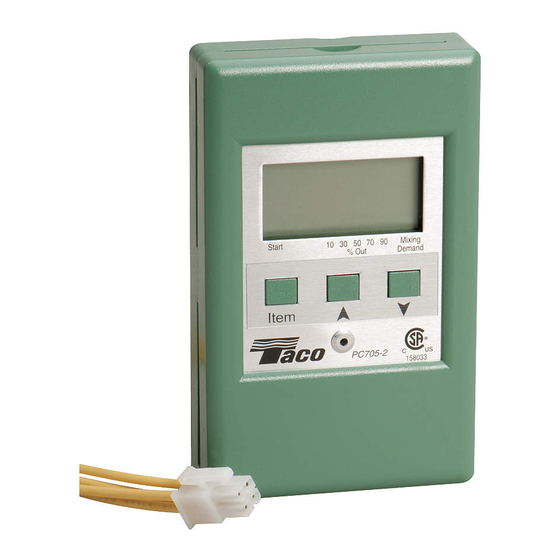 TACO PC705-2 INSTRUCTION SHEET Pdf Download | ManualsLib