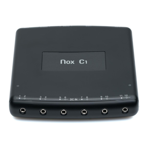 NOX MEDICAL C1 MANUAL Pdf Download | ManualsLib